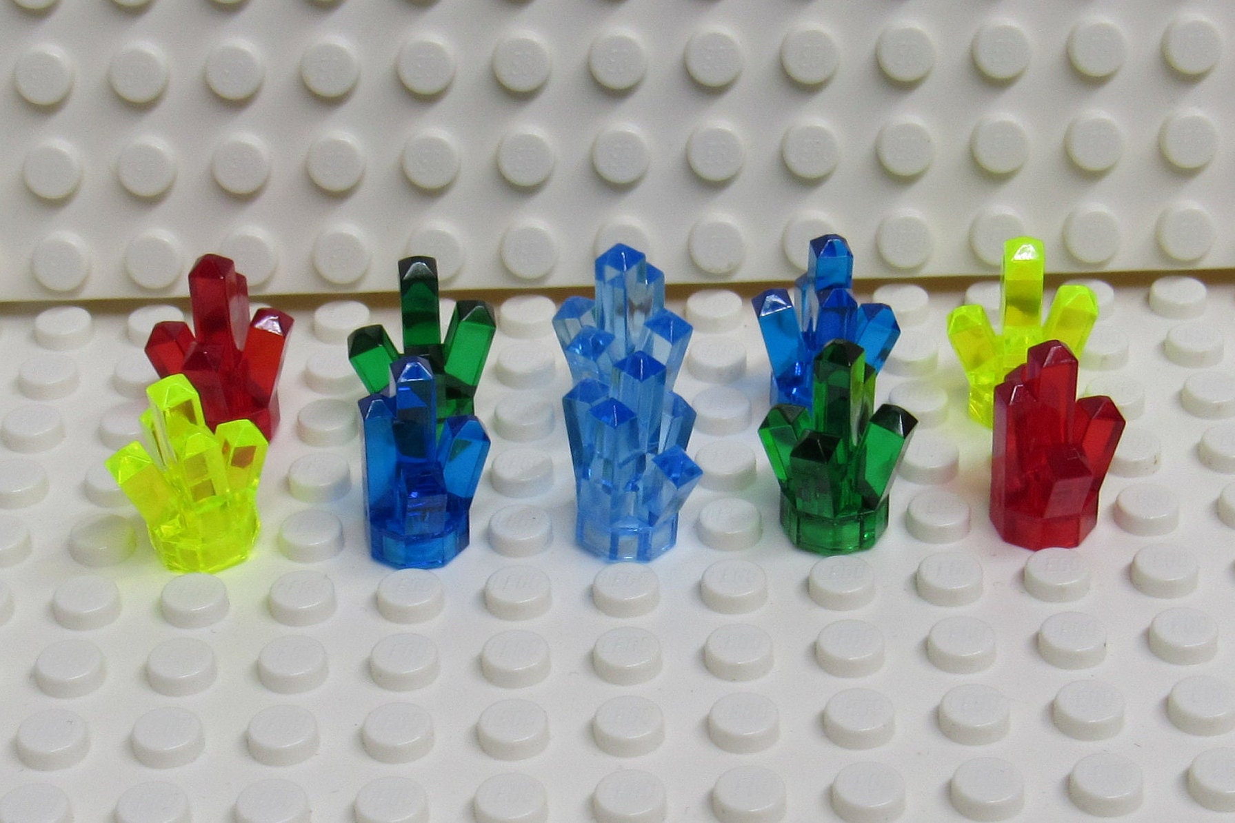 Crystal 5 Point Rock LEGO® Lot of 10 Pieces 5 Colors - Etsy