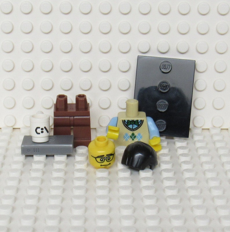 Computer Programmer LEGO® Minifigure From Collectible Series 7 2012 - Etsy