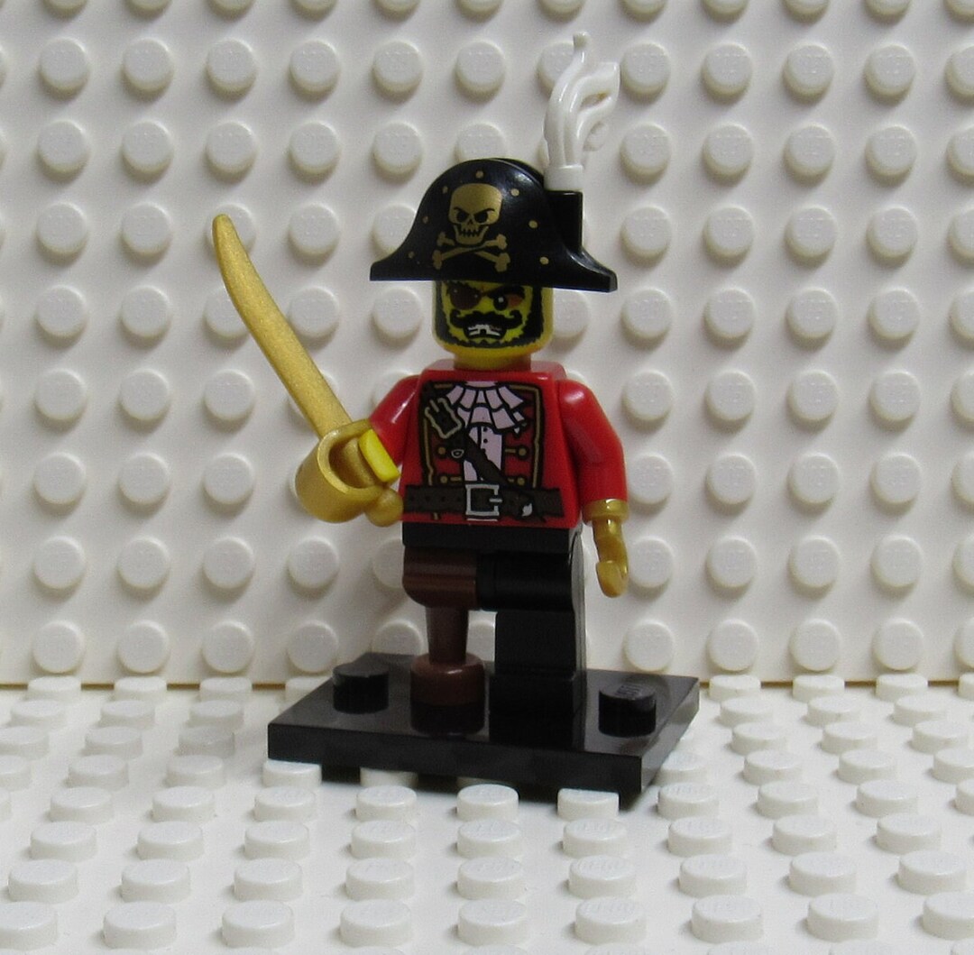 Pirate Captain LEGO® Collectible Series 8 - Etsy