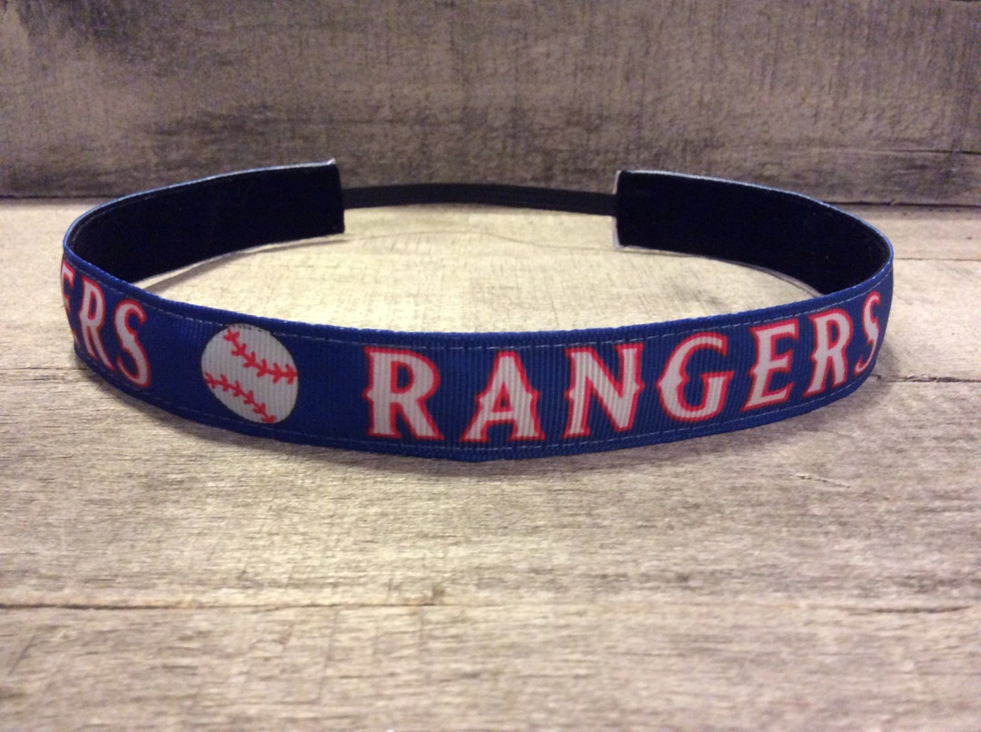 Texas Rangers Nonslip Headband, Noslip Headband, Baseball Headband ...