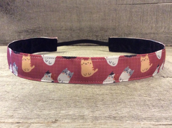 Cats Nonslip Headband Noslip Headband Workout Headband | Etsy