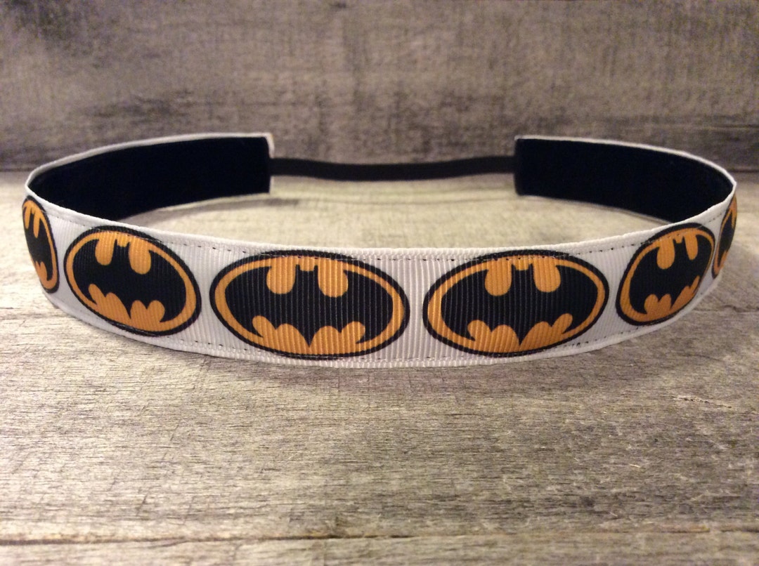 BATMAN Nonslip Headband, Noslip Headband, Workout Headband, Sports ...