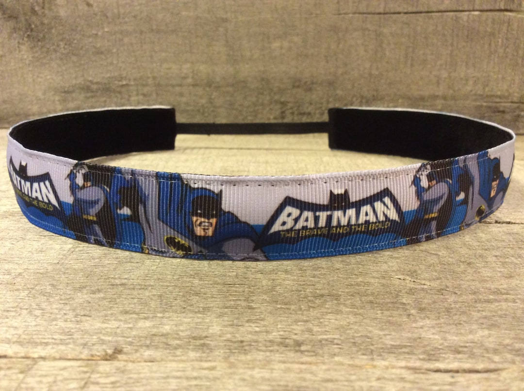 BATMAN Nonslip Headband, Noslip Headband, Workout Headband, Sports ...