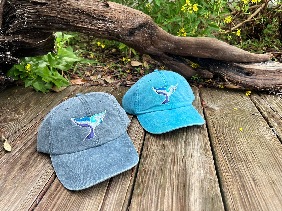 Whale Tail Baseball Hat Ocean Conservation - Etsy