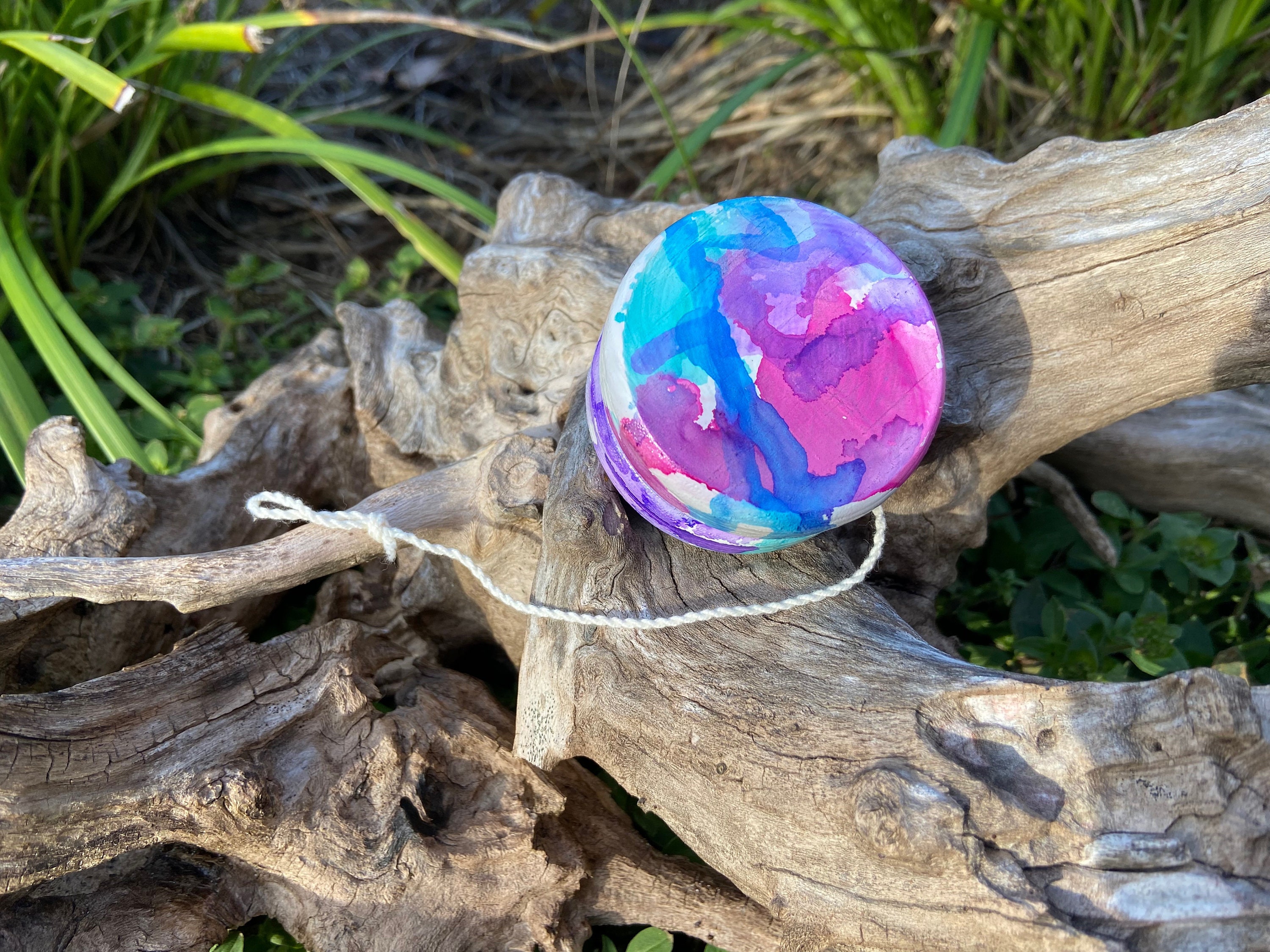 Wooden YOYO With Sea Turtle and More Designs Handmade in the - Etsy