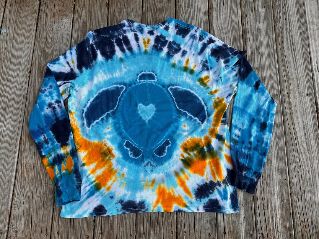 Sea Turtle Tie Dye Henley Designed, Dyed and Printed in USA/3XL Only - Etsy