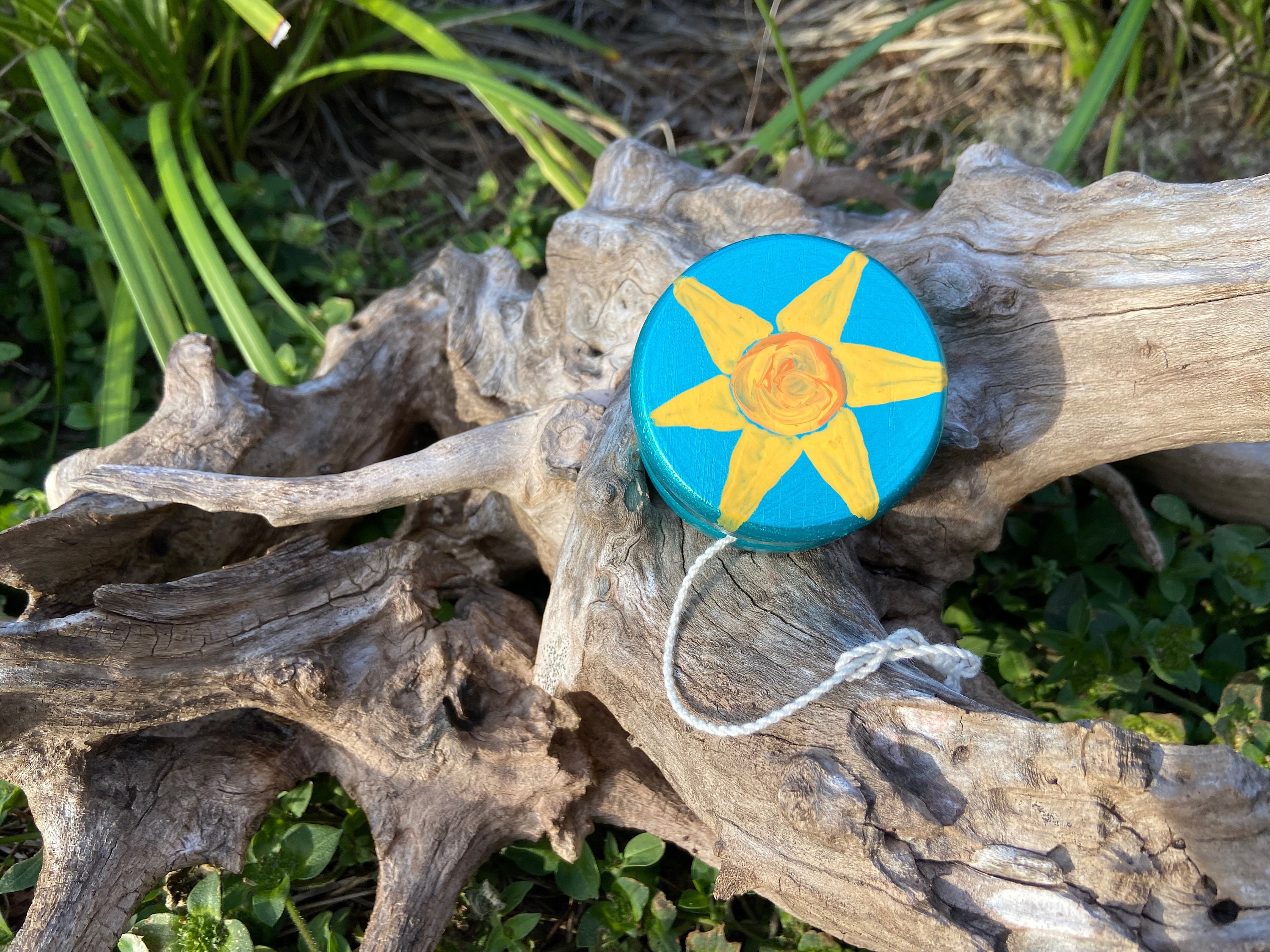 Wooden YOYO With Sea Turtle and More Designs Handmade in the - Etsy