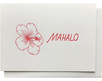 Hawaiian Thank You | Etsy