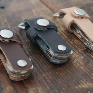 Wrap Around Key Holder. Perfect Key Organizer. Leather Accessory, - Etsy