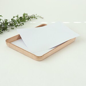 A4 Letter Size Molded Leather Valet Tray XL Large. Perfect for Storing ...