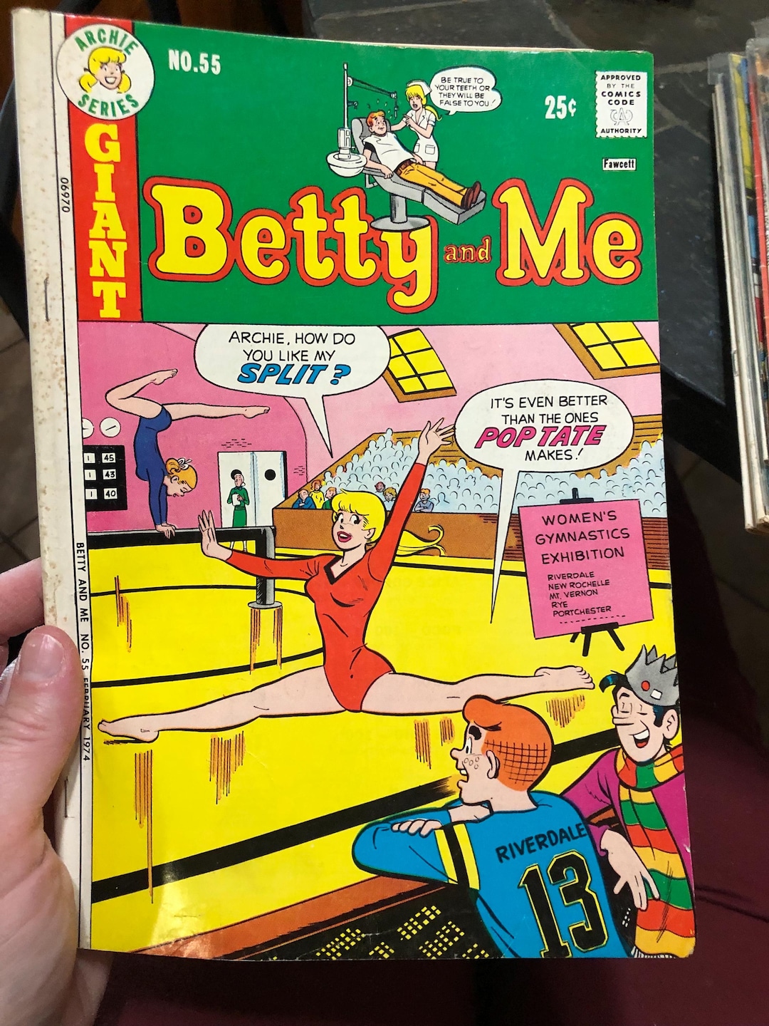 Vintage Archie Comics Betty and Me Splits Innuendo Cover Comic Book - Etsy