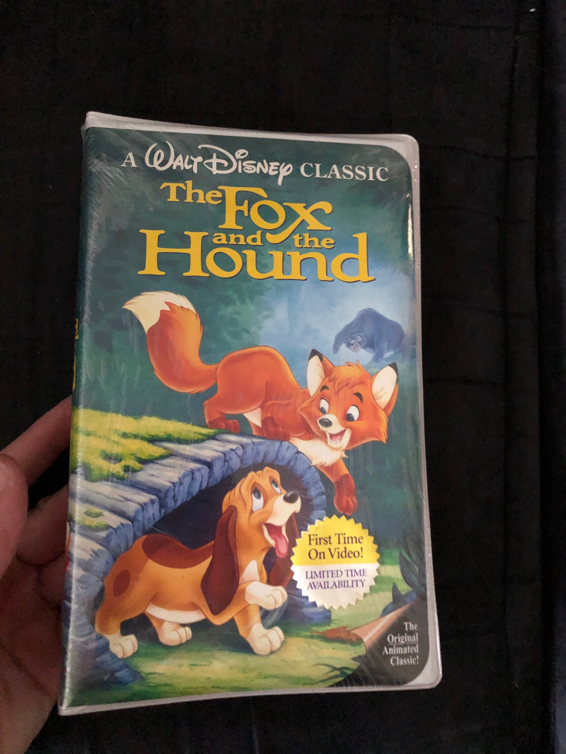 Vintage Disney the Fox and the Hound VHS Tape Sealed - Etsy