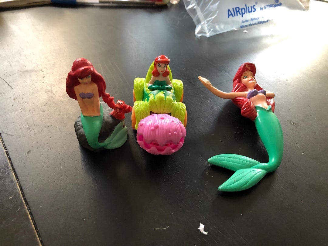 Vintage Disney the Little Mermaid Ariel Lot Gently Used - Etsy