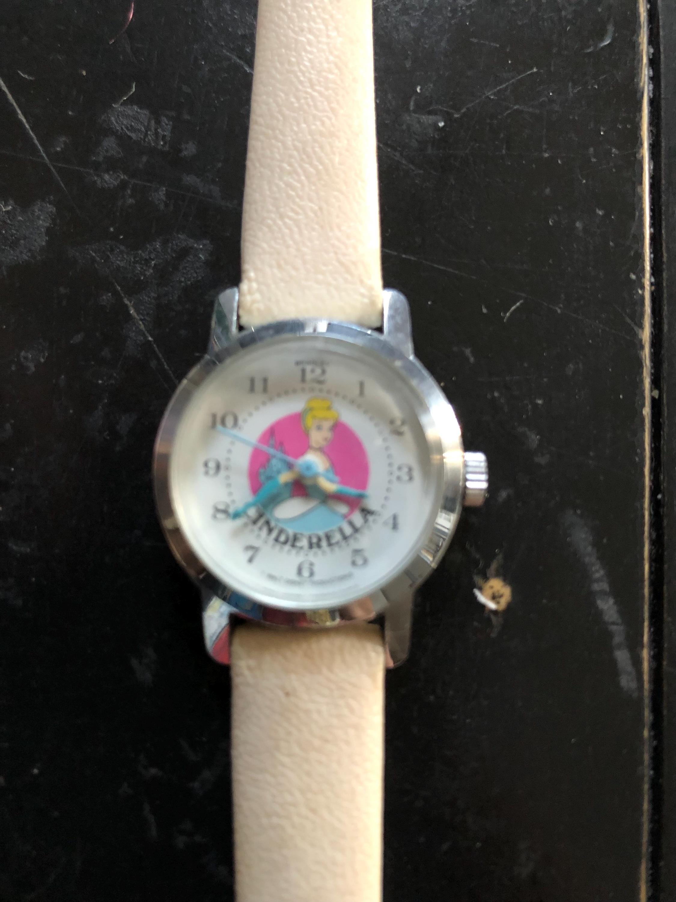 Vintage Disney Cinderella Watch Needs Battery - Etsy