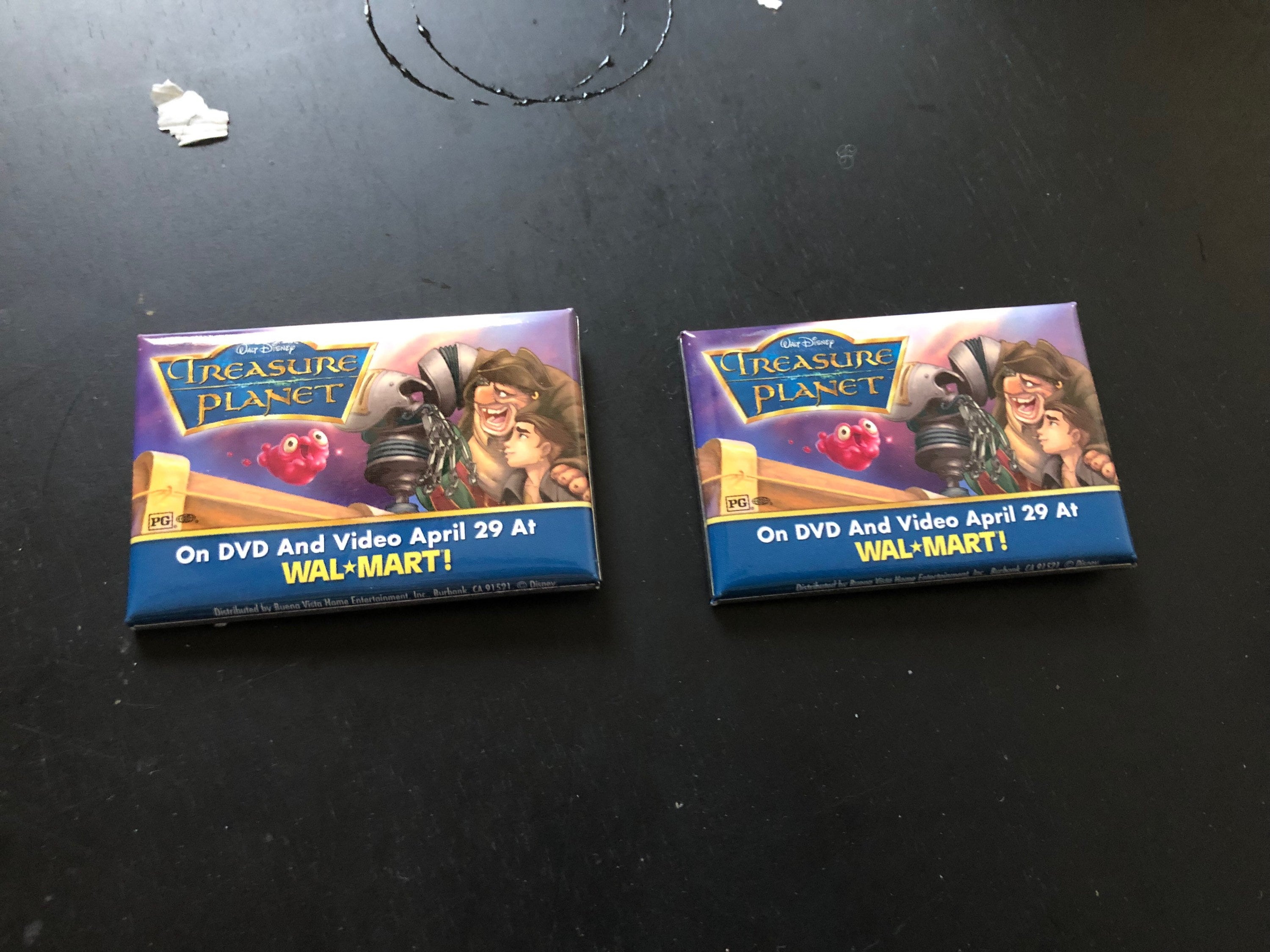 Vintage Disney Treasure Planet Promotional Pins Lot of 2 - Etsy