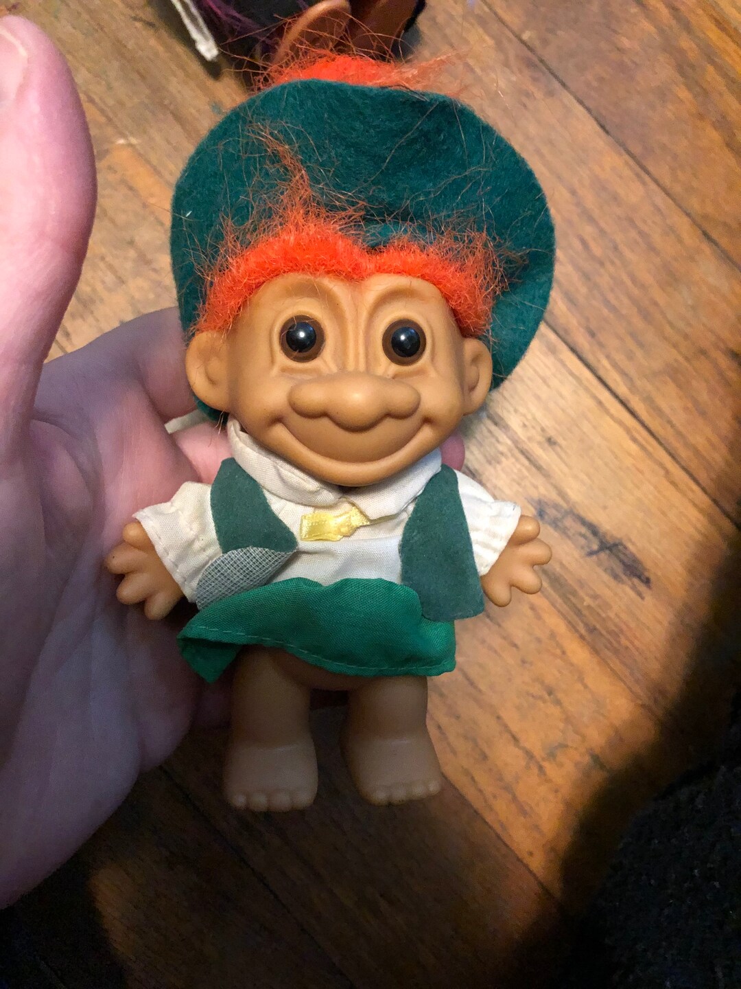 Vintage Russ Troll Irish Troll With Hat - Etsy
