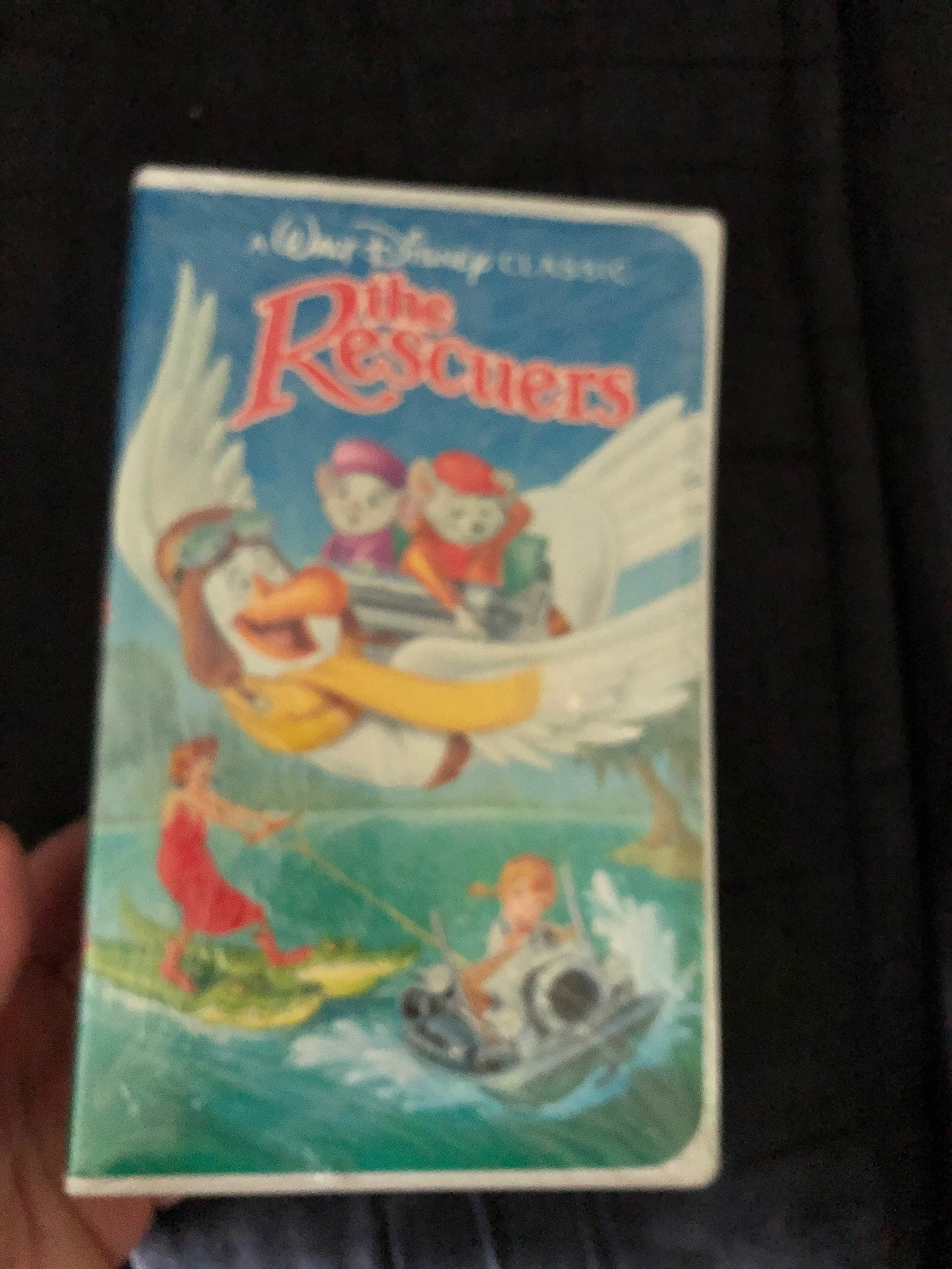 Vintage Disney the Rescuers VHS Tape Sealed - Etsy