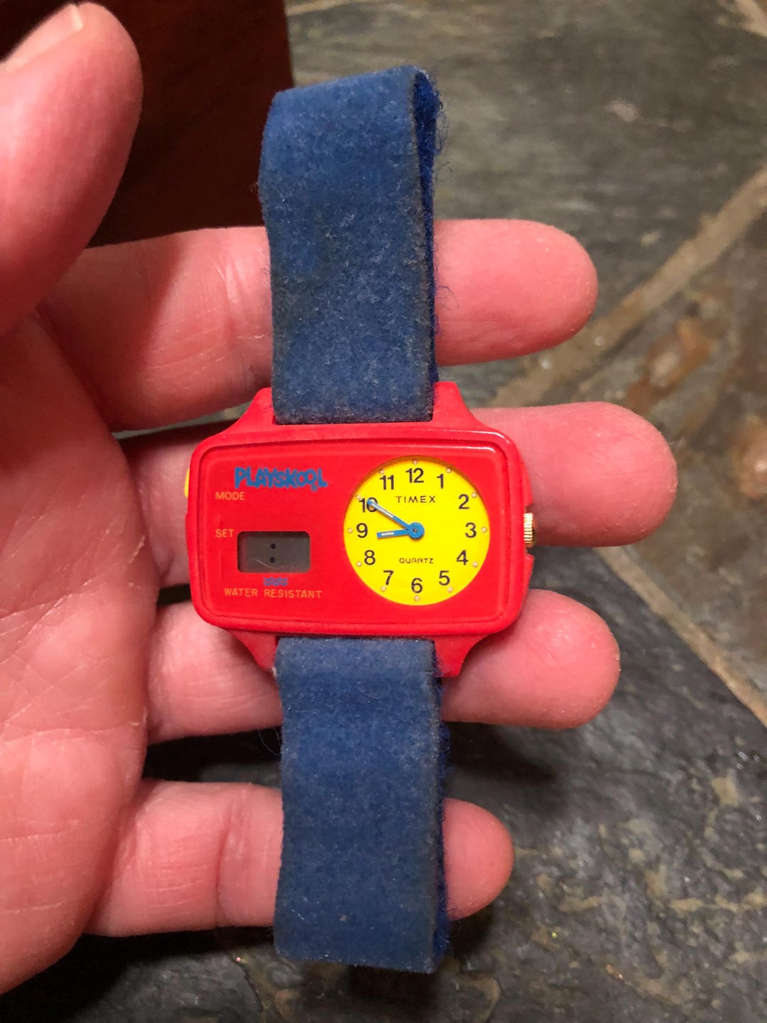 RARE RARE 1986 Vintage Timex Playskool Teach Me Watch Needs Battery - Etsy