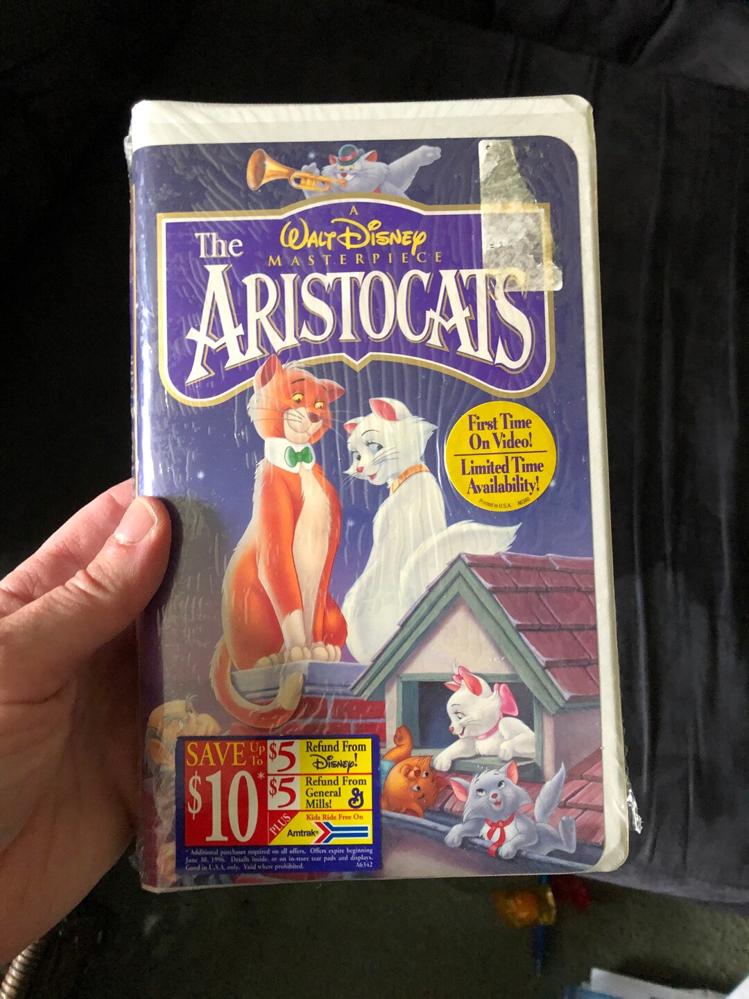 Vintage Disney VHS Tape Aristocats Still Sealed - Etsy