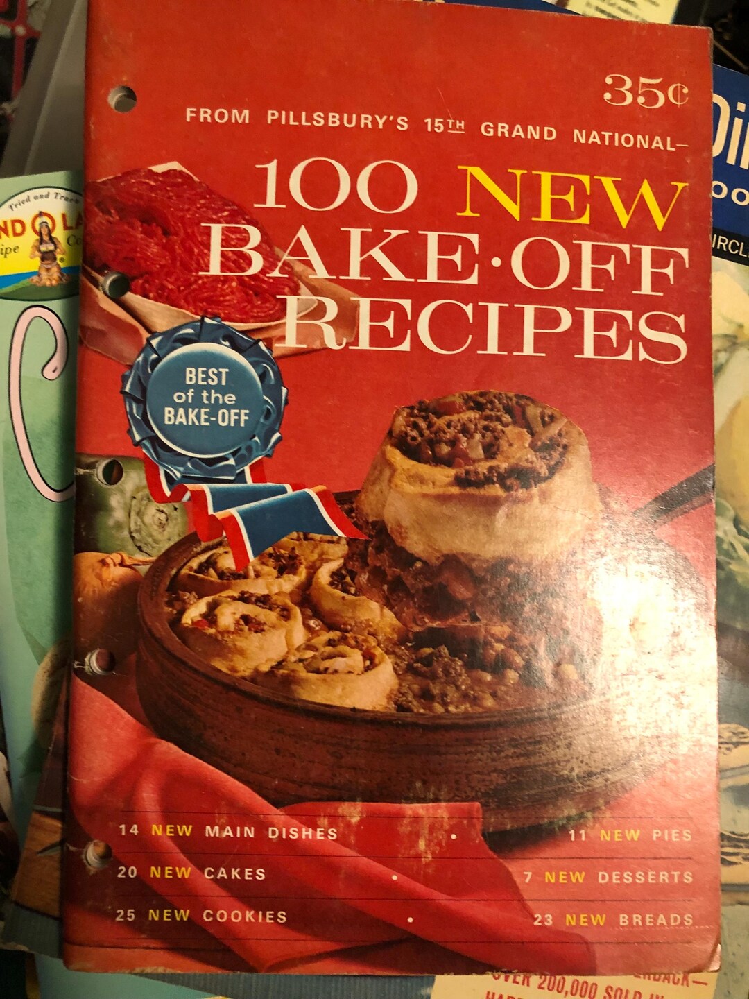 Vintage 1964 Pillsbury Bake off Cookbook Booklet 1955 Chocolate ...