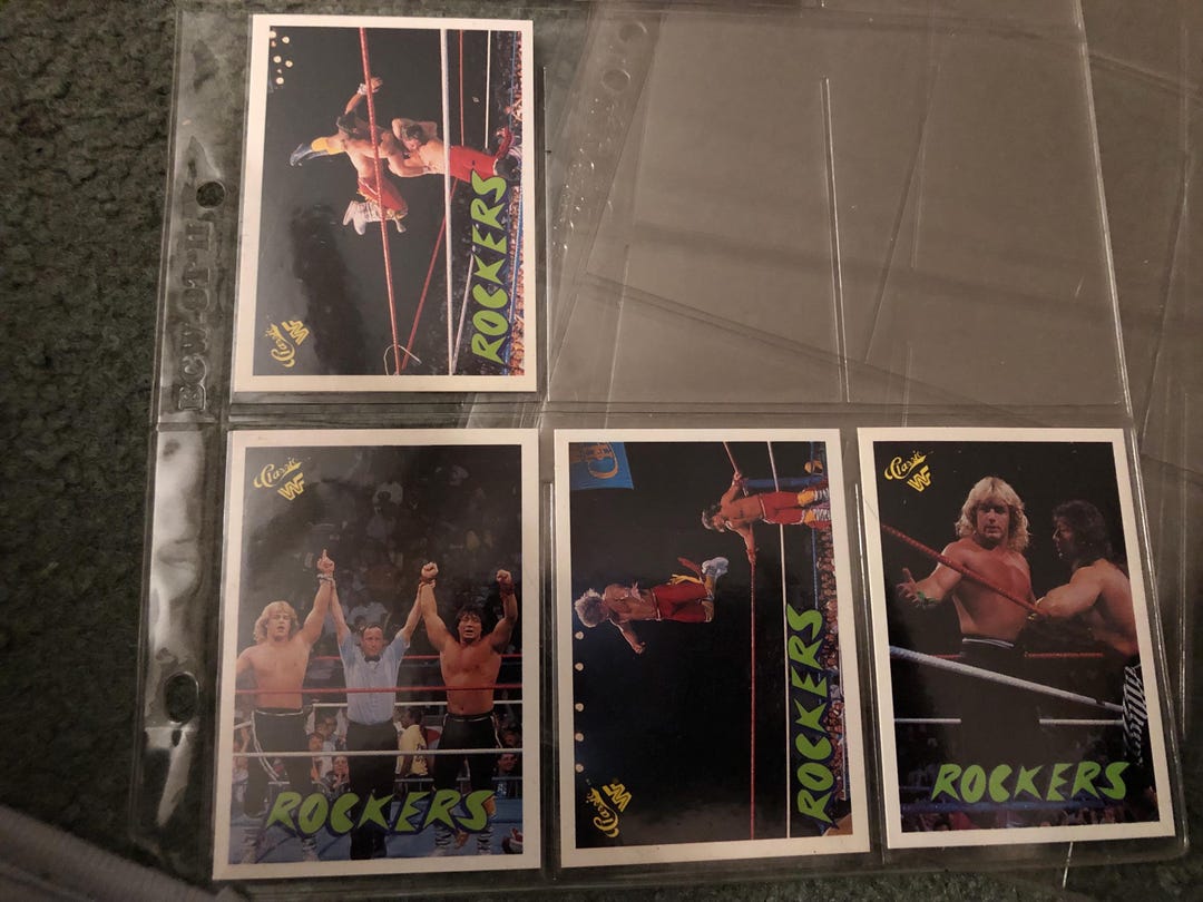 Lot of Vintage 1990s WWF WWE Wrestling Trading Cards the Bushwackers ...