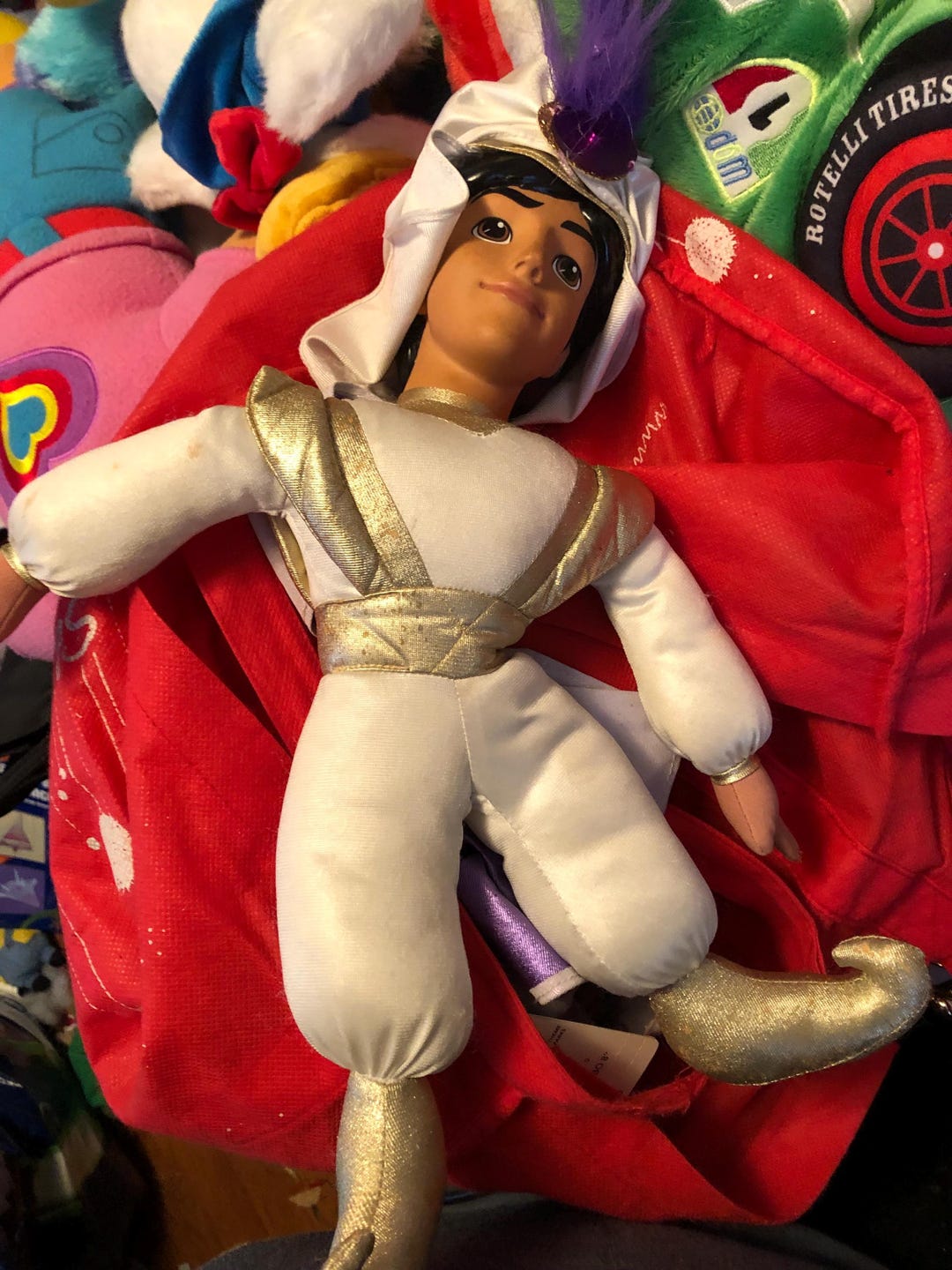 Vintage Disney Aladdin Plush Prince Ali 1993 Needs Some Cleaning - Etsy