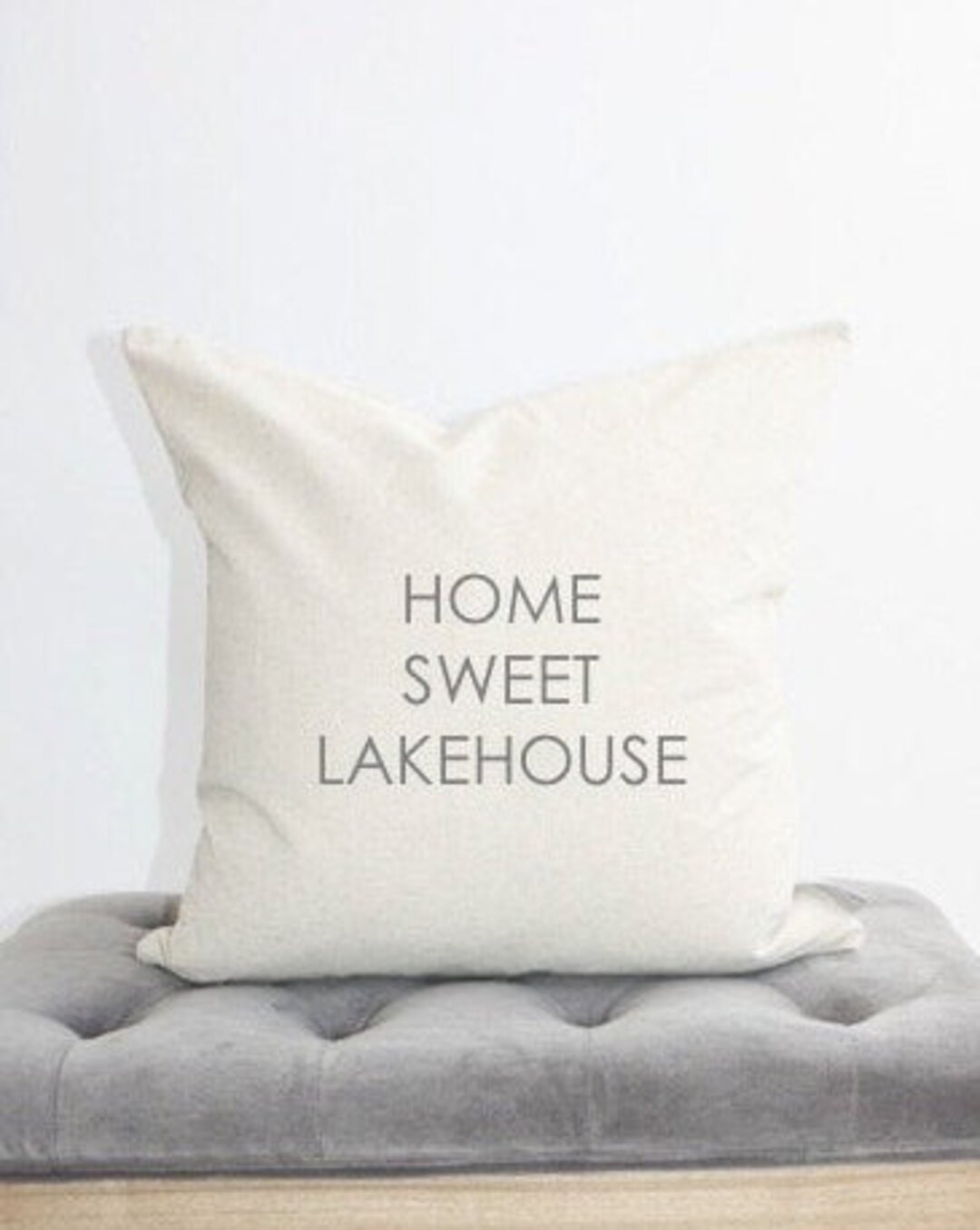 Home Sweet Lake House Pillow Cover, Lakehouse Decor, Lake House, Lake ...