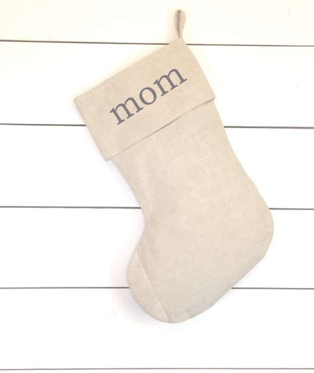 Christmas Stocking, Custom, Mom Christmas Stocking, Santa Stocking ...
