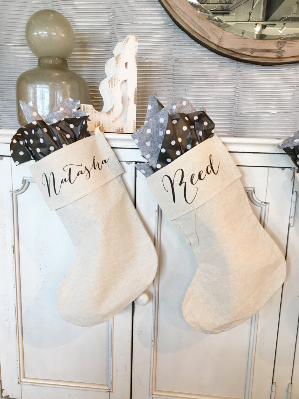 Name Stockings Baby Christmas Stocking Personalized Christmas Stocking ...