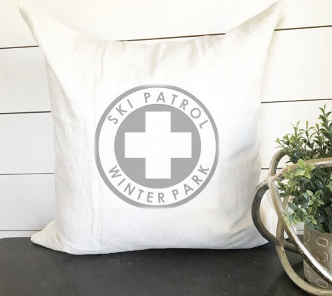 Custom Ski Pillow - 18 X 18, Home Decor, Cushion, Throw Pillow, Gift ...