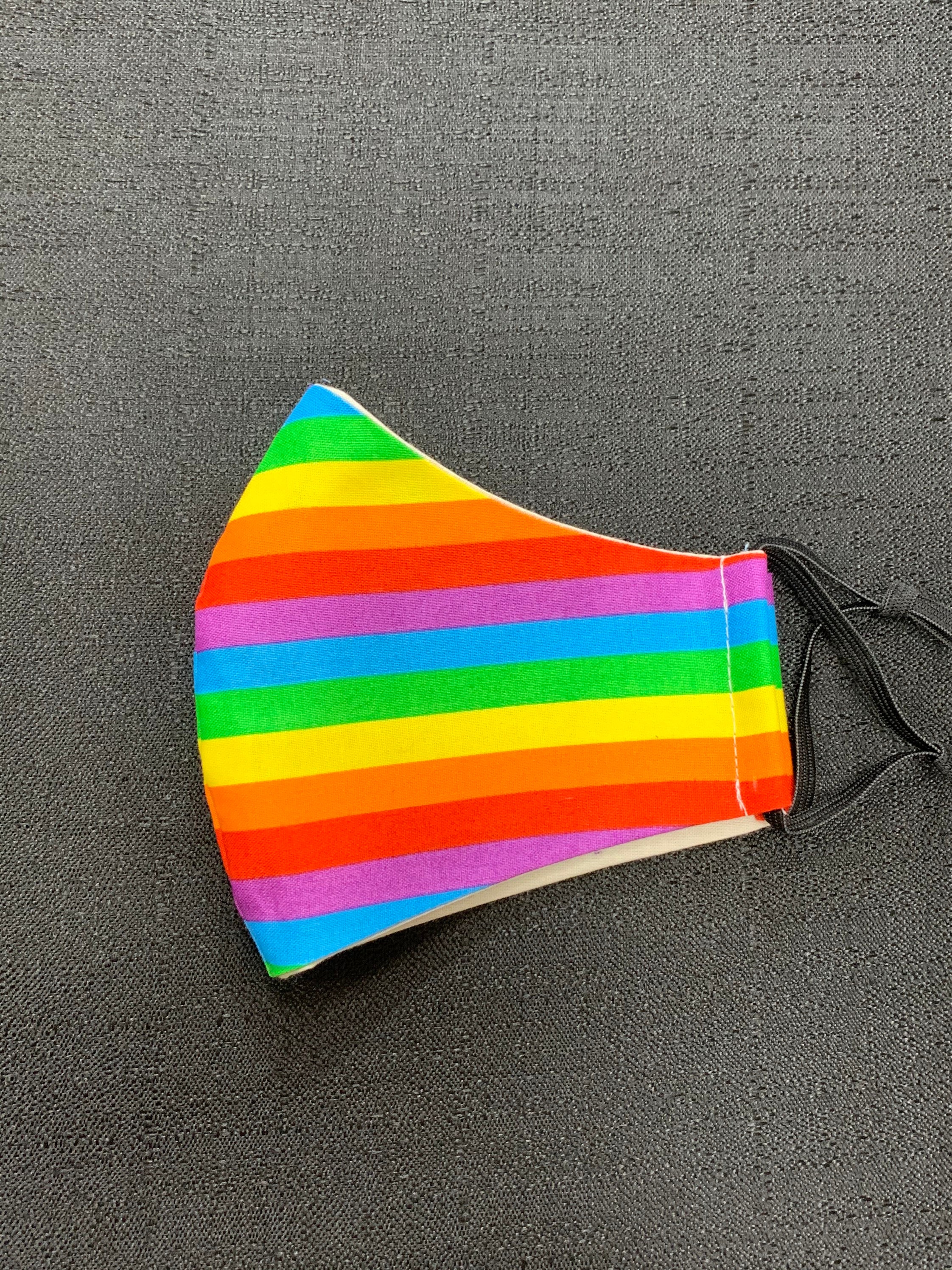 Rainbow Face Mask | Etsy