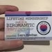 BISEXUAL Gay Pride Identity Card - Lifetime Membership Card - LGBT ...