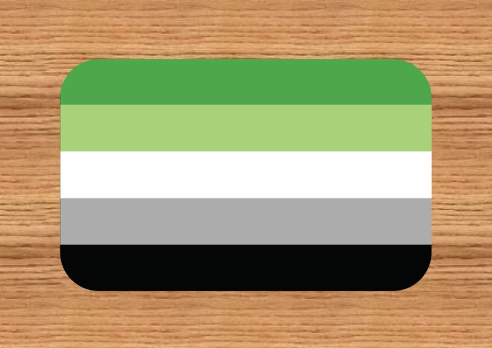 AROMANTIC Lifetime Membership Card - Gay Pride Card - LGBT Identity ...