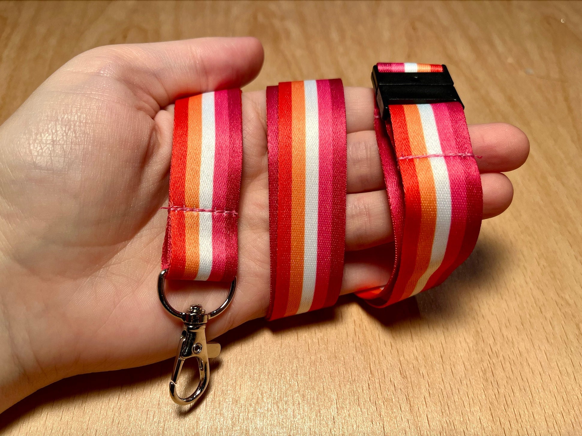 LESBIAN - LGBT+ Themed Lanyards - Pride - Keyring - Card Holder - Etsy