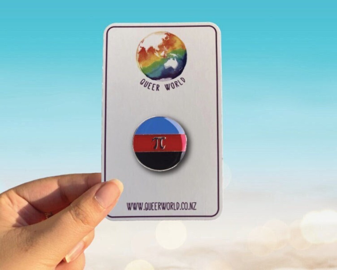 POLYAMOROUS Circle Pin/brooch/badge - LGBT - Etsy