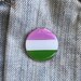 GENDERQUEER CIRCLE Pin/brooch/badge - LGBT - Etsy