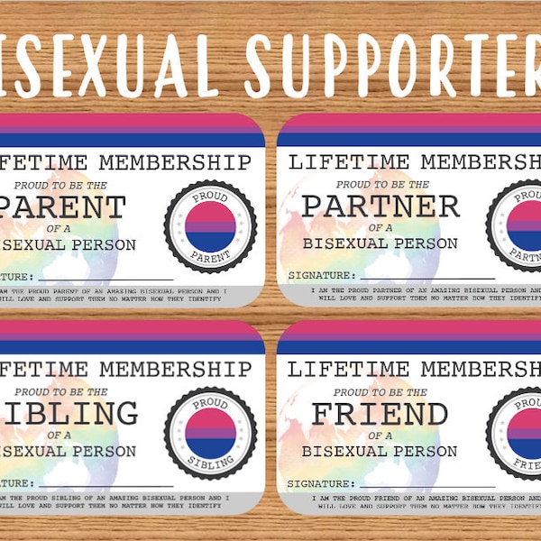 Bisexual Id Card - Etsy