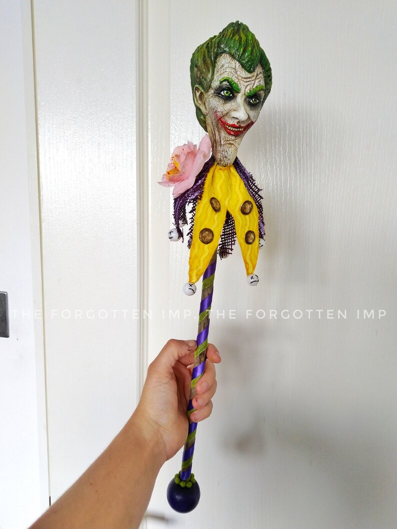 Jester stick prop | Etsy