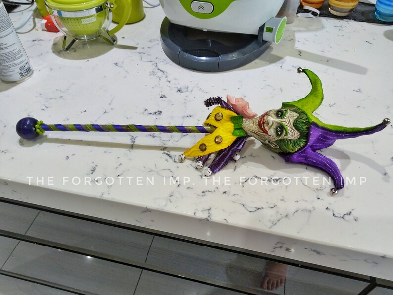 Jester stick prop | Etsy