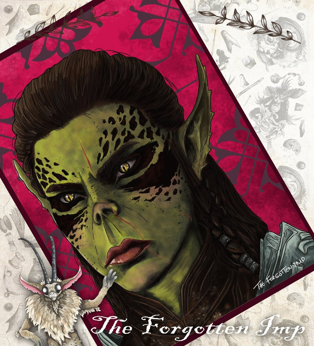 Lae'zel Githyanki Baldurs Gate 3 Companion Portrait - Etsy