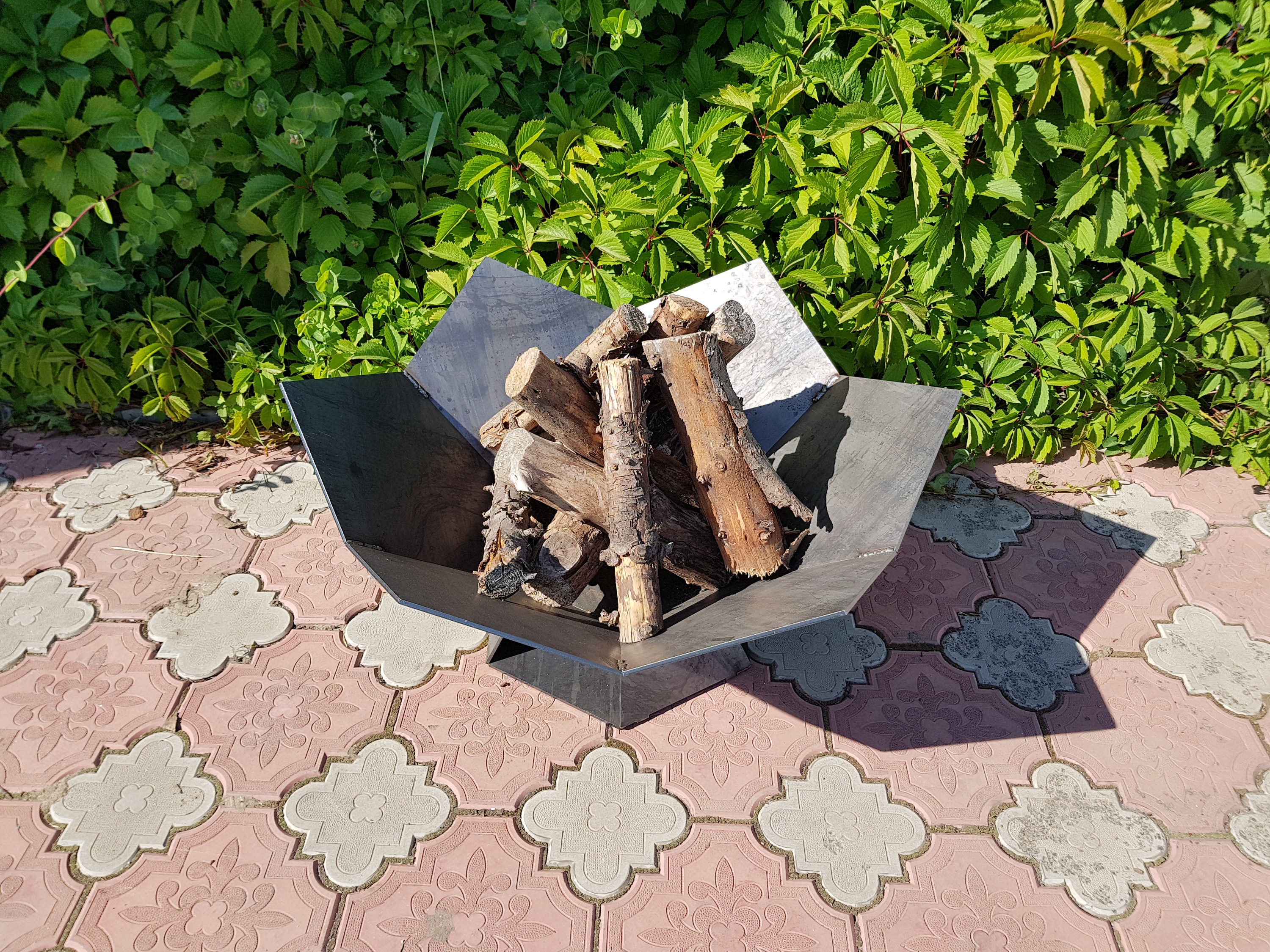 Flower Fire Pit DXF Files for Cnc Laser or Plasma CUT and | Etsy