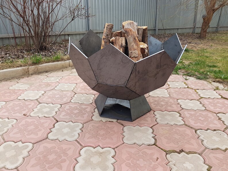 Goblet Fire Pit DXF files for Cnc Laser or Plasma CUT and | Etsy