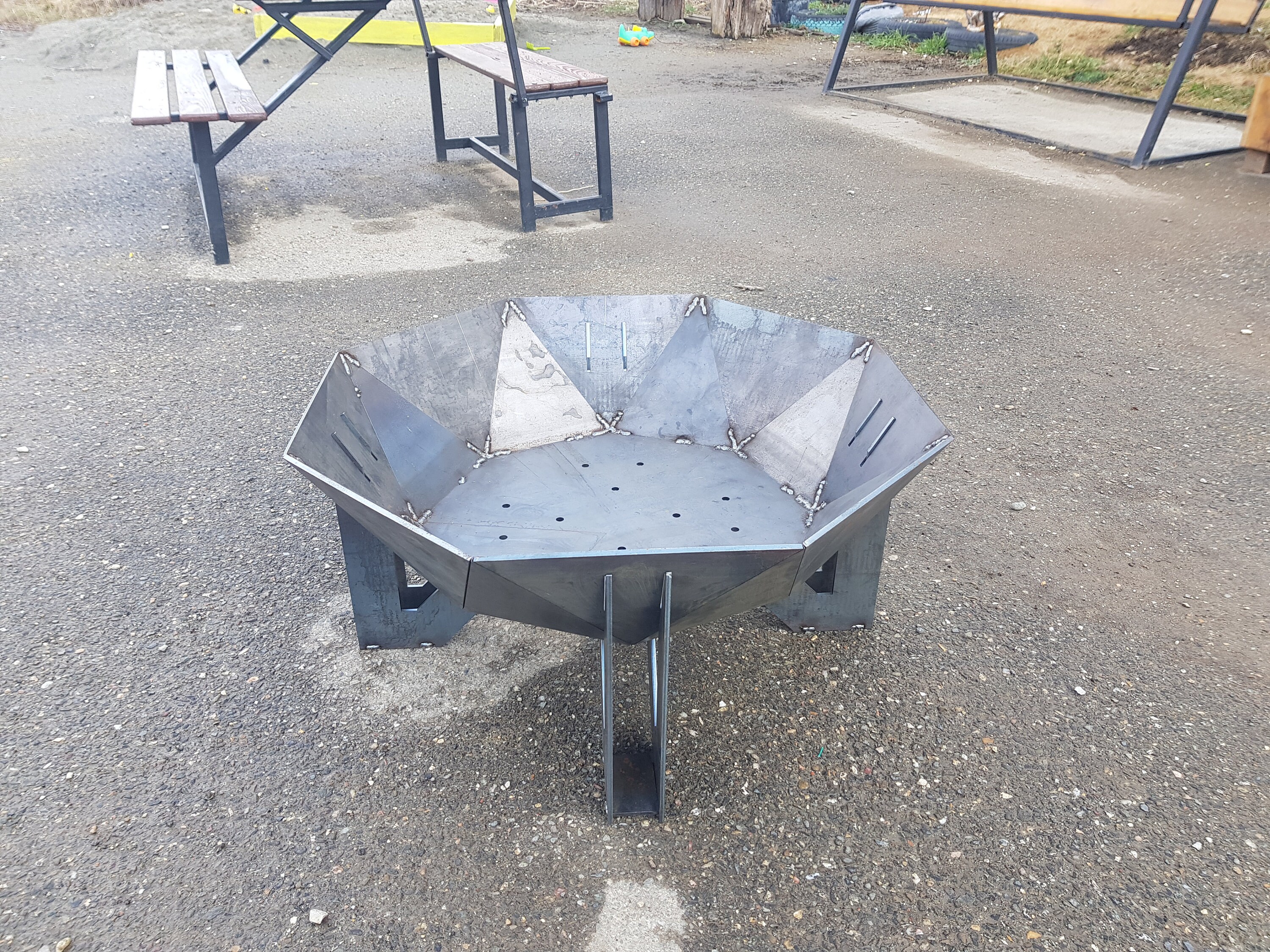 Bowl Fire Pit 30'' DXF files for Cnc Laser or | Etsy