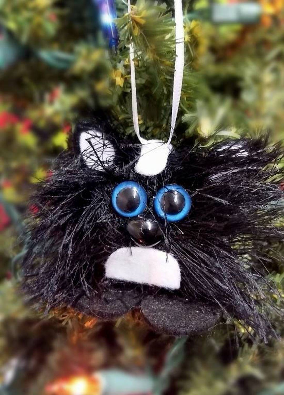 Skunk Handmade Christmas Ornament or Holiday Ornament - Etsy