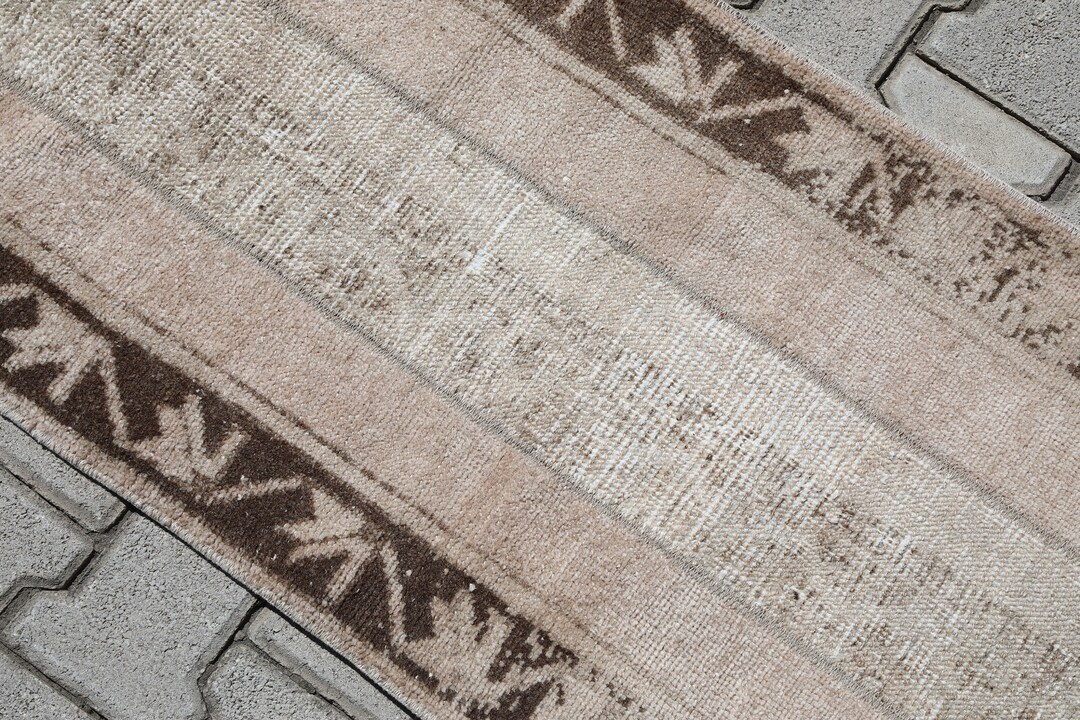 2x4 Pink Patcwork Rug, Pink Turkish Rug, Oushak Rug 2x4, Distressed Rug ...