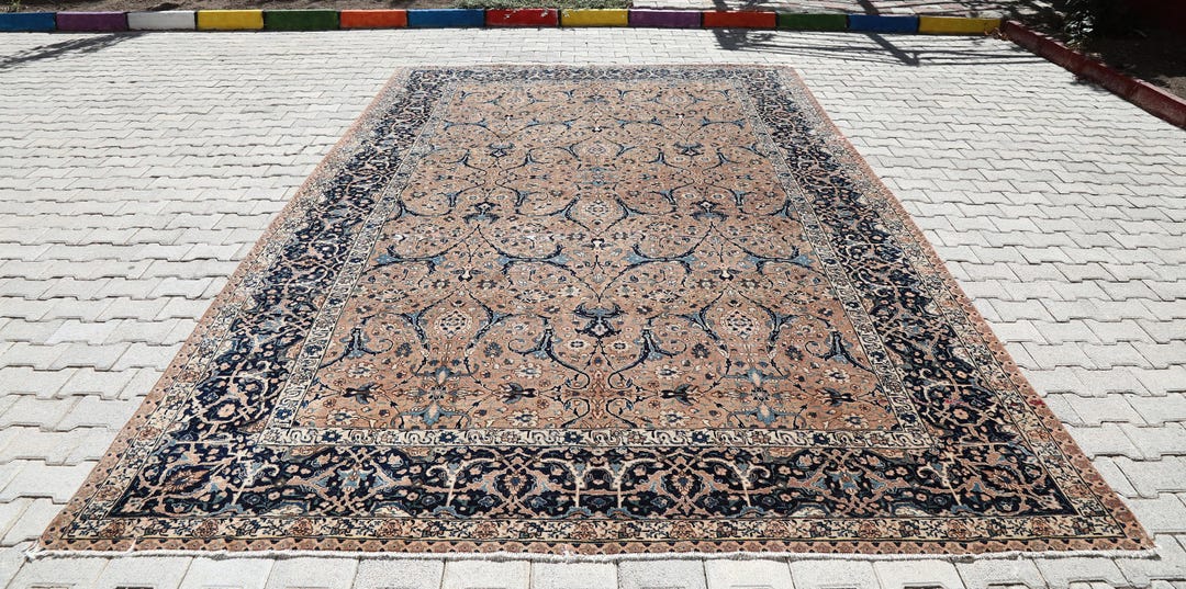9x14 Rug, Special Size Turkish Vintage Oversize Persian Rug, 9x14 ...