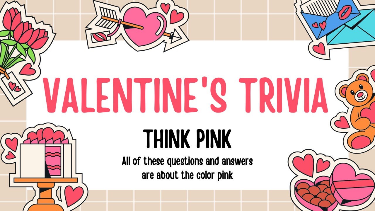 VALENTINE'S TRIVIA Game | Instant Download | 5 Rounds, 55 Questions ...