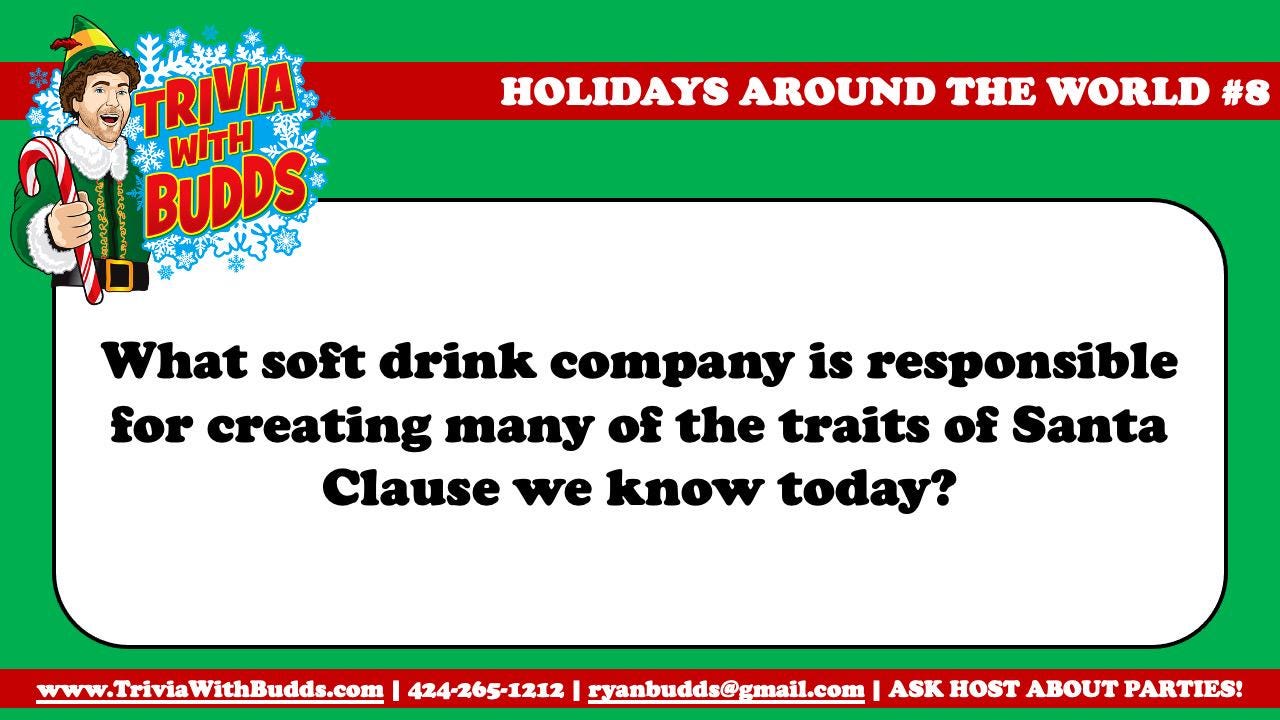 CHRISTMAS & HOLIDAYS Trivia Game | Instant Download | 20 Rounds, 220 ...