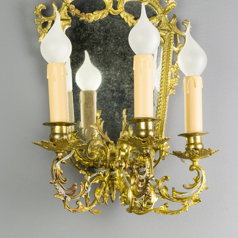 Rococo Style Sconces - Etsy