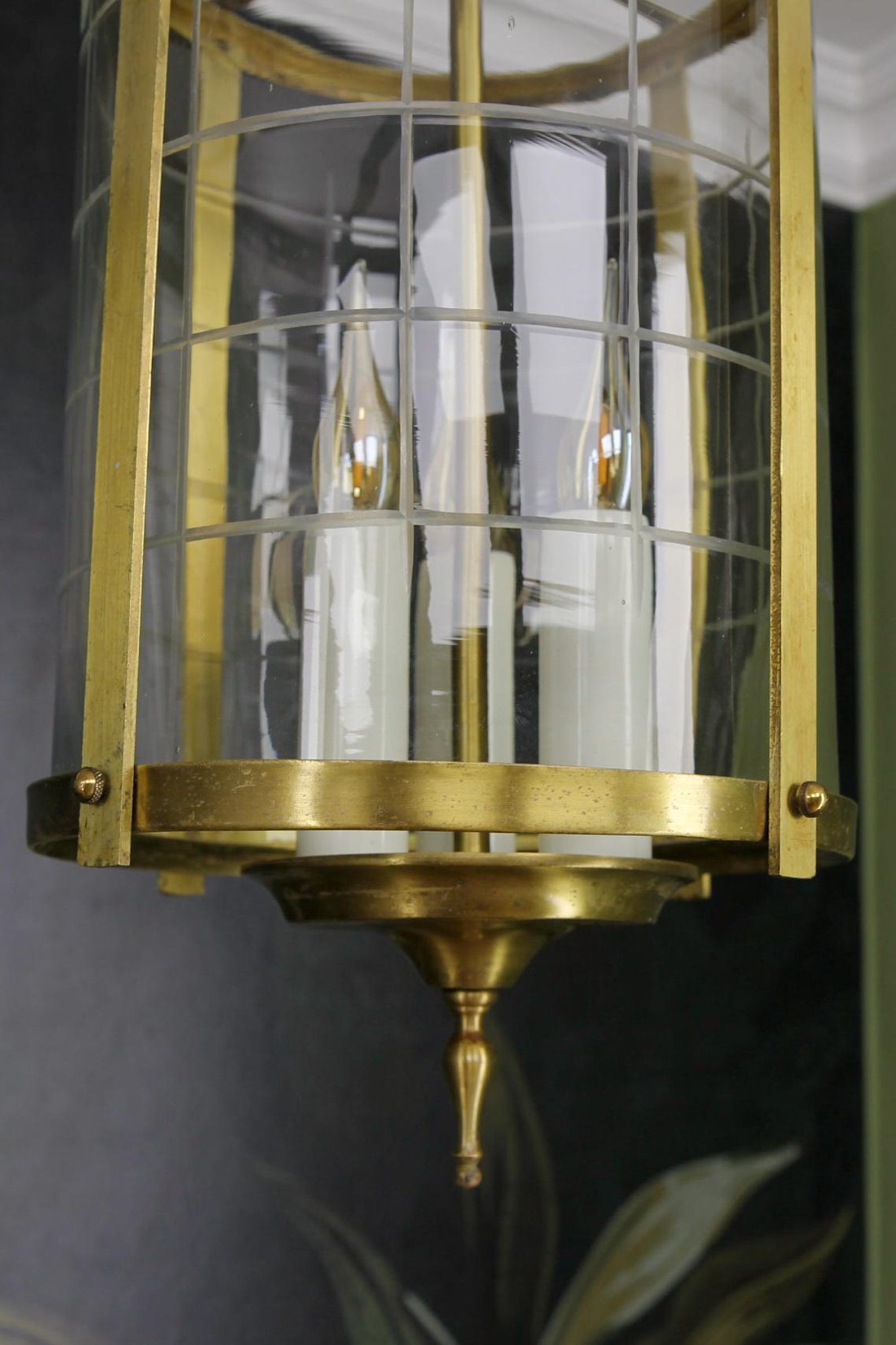 French Round Hanging Lantern, 1920s - Etsy